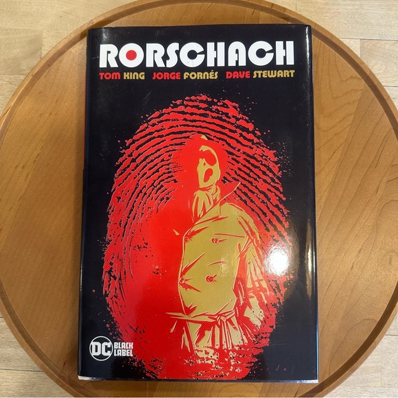 DC Comics | Art | Rorschach Dc Black Label Graphic Novel Comics By Tom King Hardcover 22 Euc ...